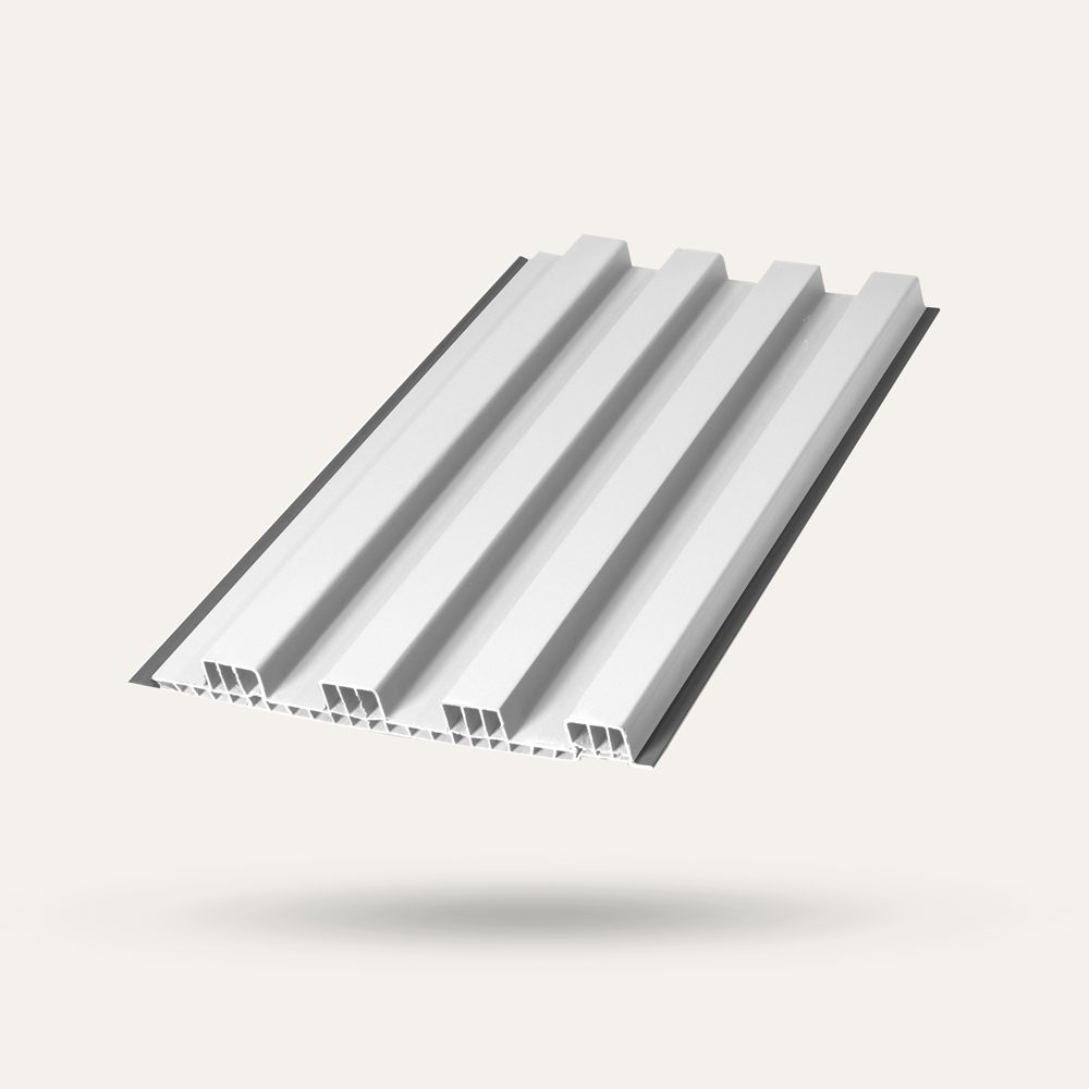 Ripado PVC Macheto Interno - Branco Slim